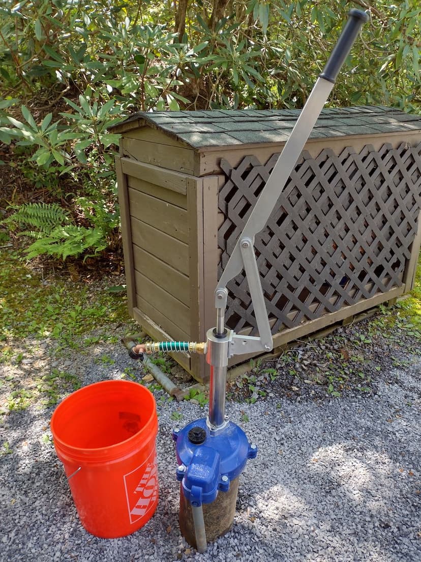 Deep Well Hand Pump | Manual Water Pump to 325ft | Simple Pump