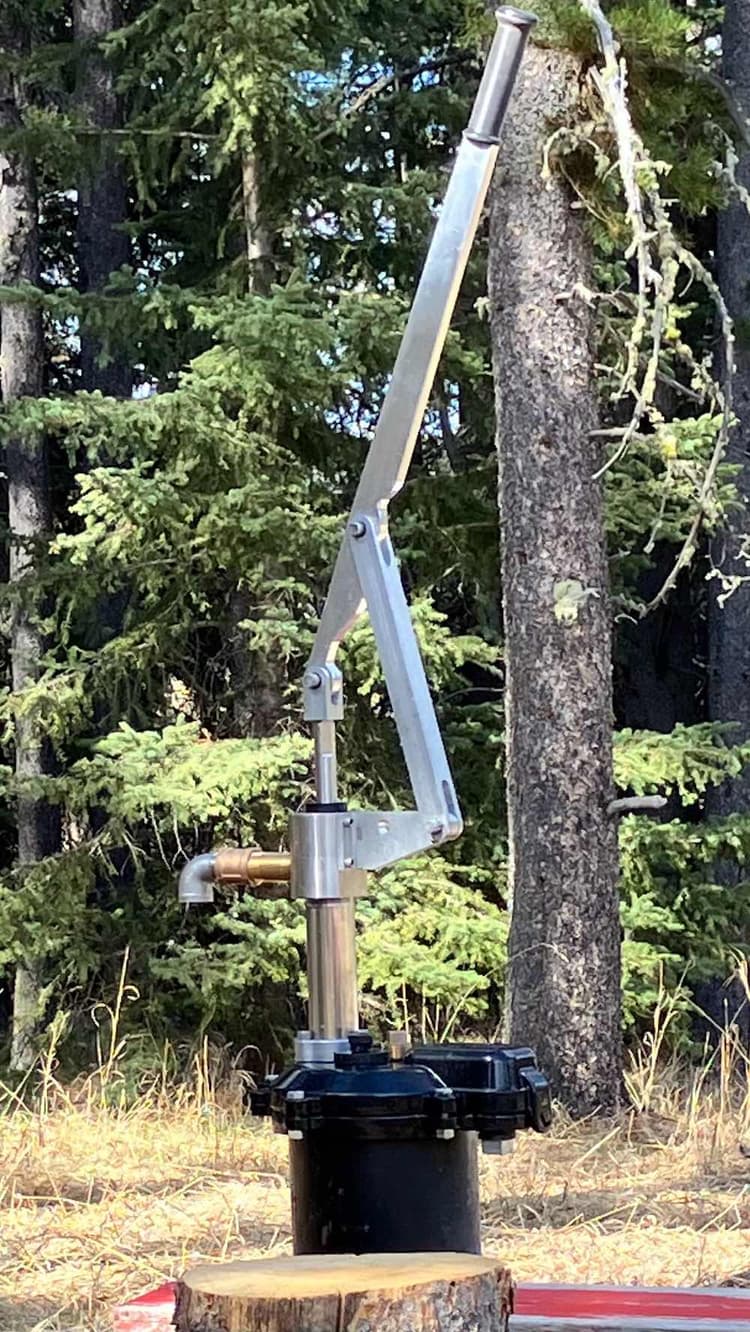 Deep Well Hand Pump | Manual Water Pump to 325ft | Simple Pump